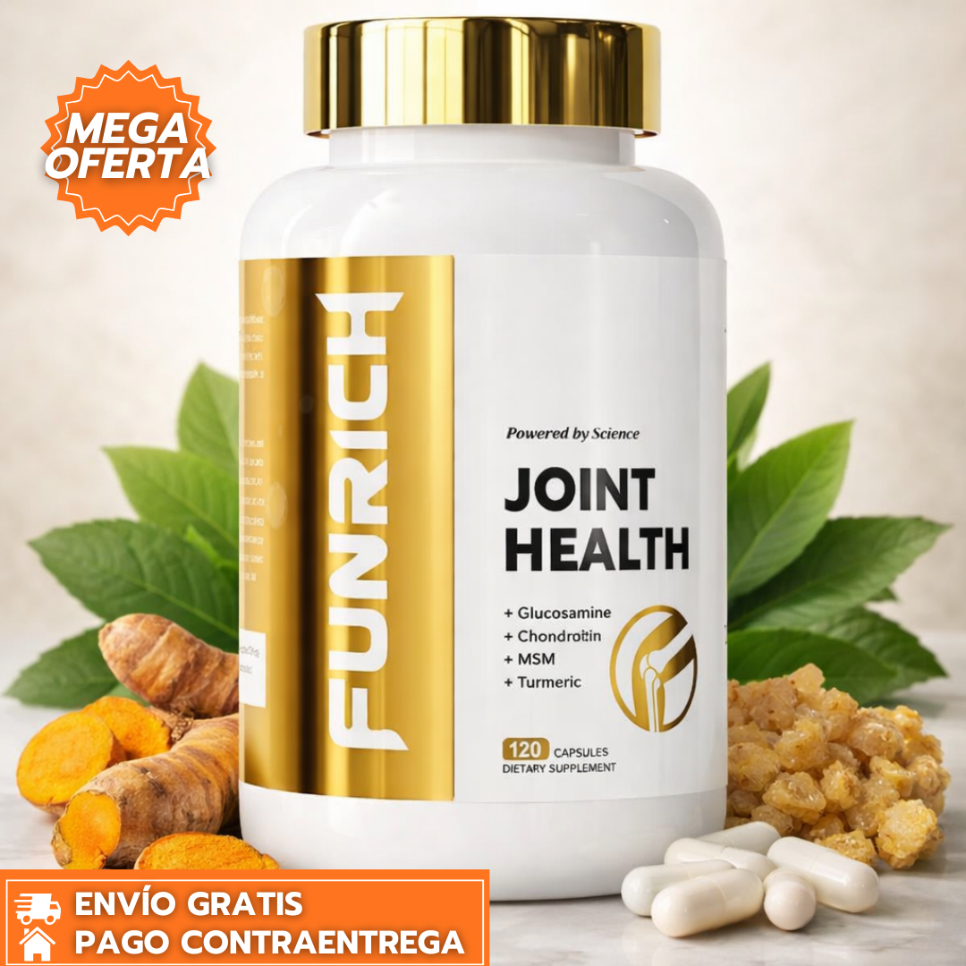 FUNRICH™ JOINT HEALTH: – La Fórmula Definitiva Contra el Dolor, Rigide ...